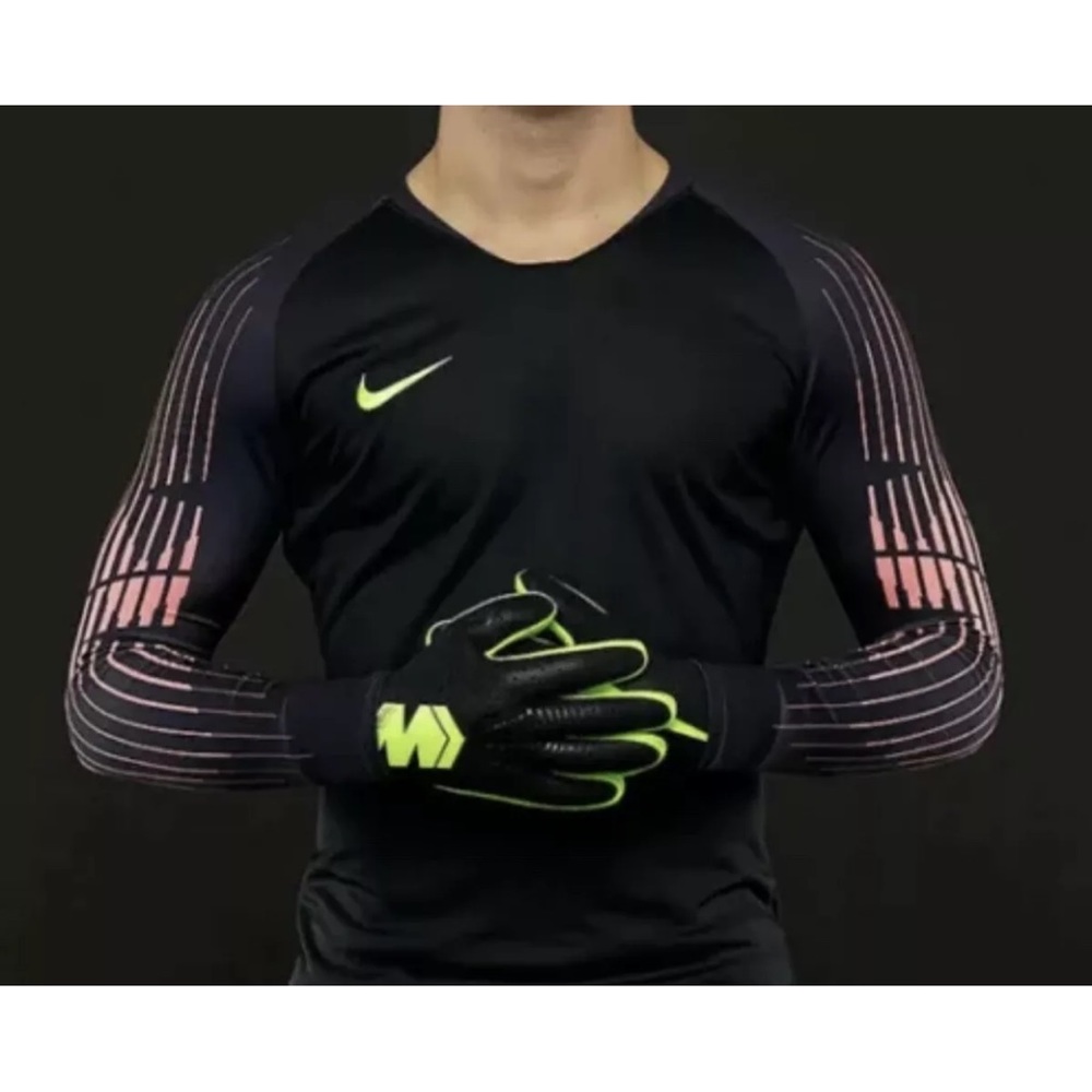 Nike Guardian Ii Goalkeeper Black Soccer Jersey Ar976… - Gem
